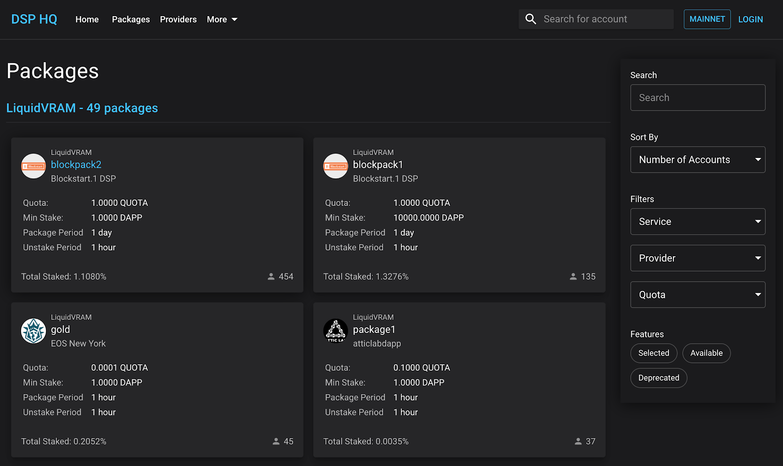 LiquidApps Walkthrough #2: Staking to DAPP Service Providers and Deploying a vRAM dApp