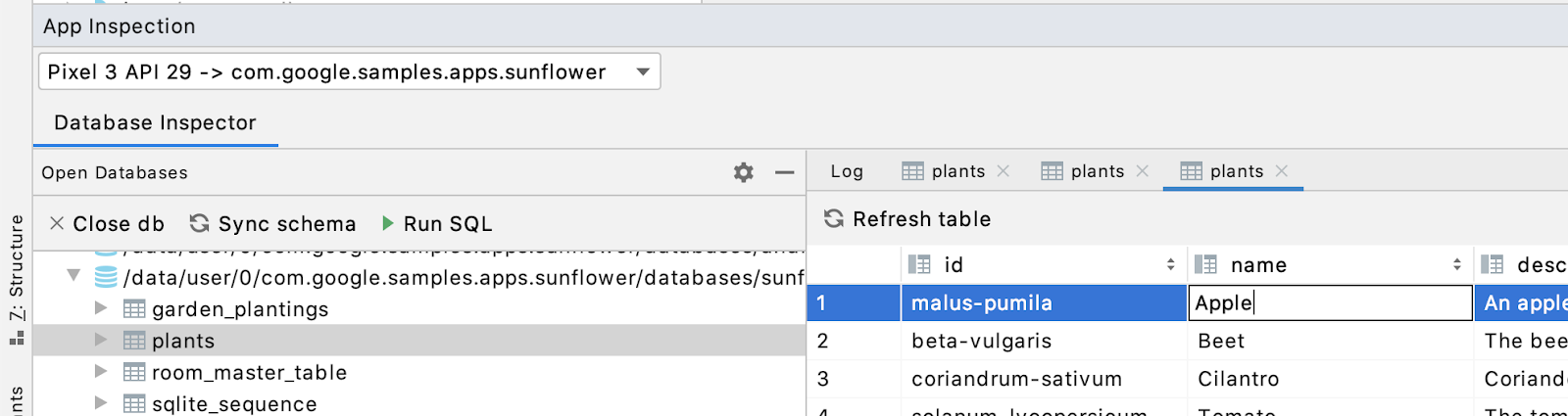 Database Inspector Creating And Managing Local Databases By Murat