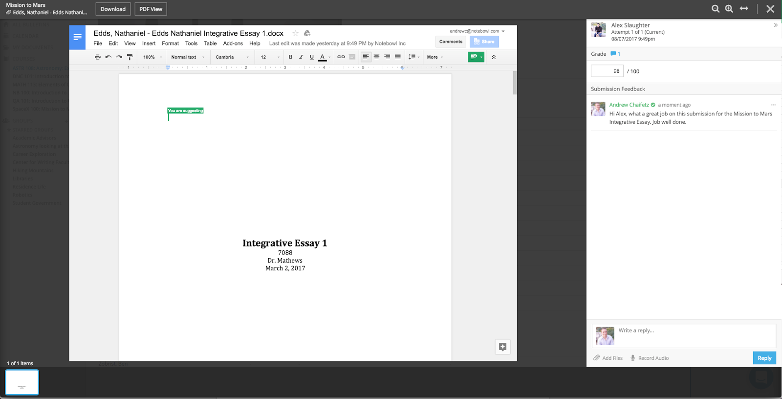 Notebowl Rolls Out Annotations with Google Docs! | by Alexis Castorina ...