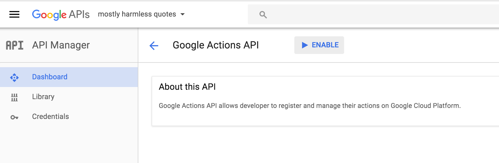 Building Actions for the Google Assistant with No Code