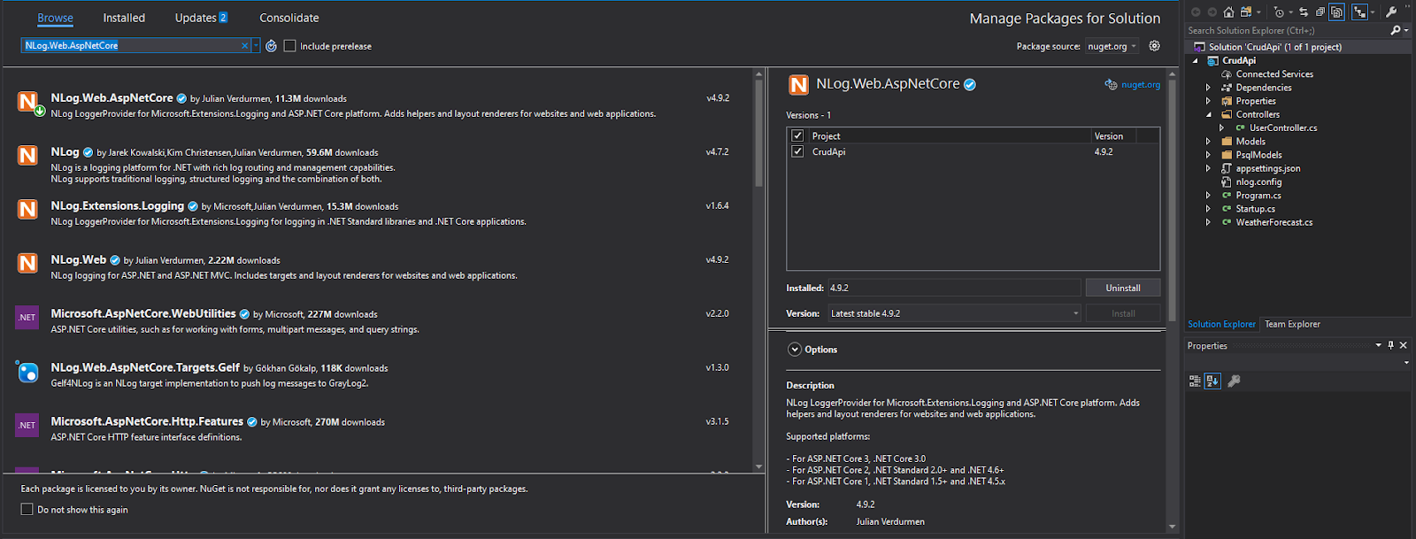 How To Configure Nlog Framework Github Project By Sukhpinder Singh C Programming Medium
