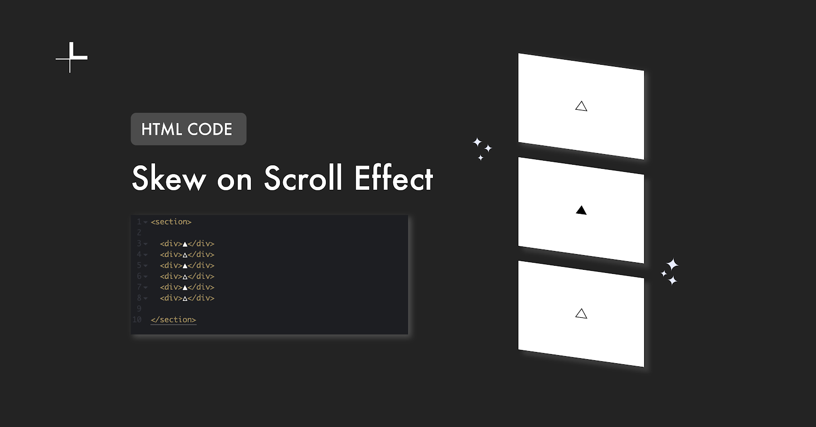 How to Create an Easy Skew on Scroll Effect | by Speer | Medium