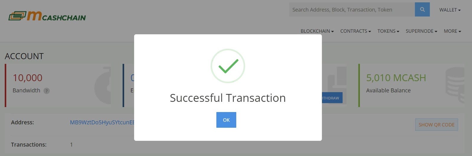 How to send/receive MCASH from Ledger Nano wallet? | by MCash Chain ...