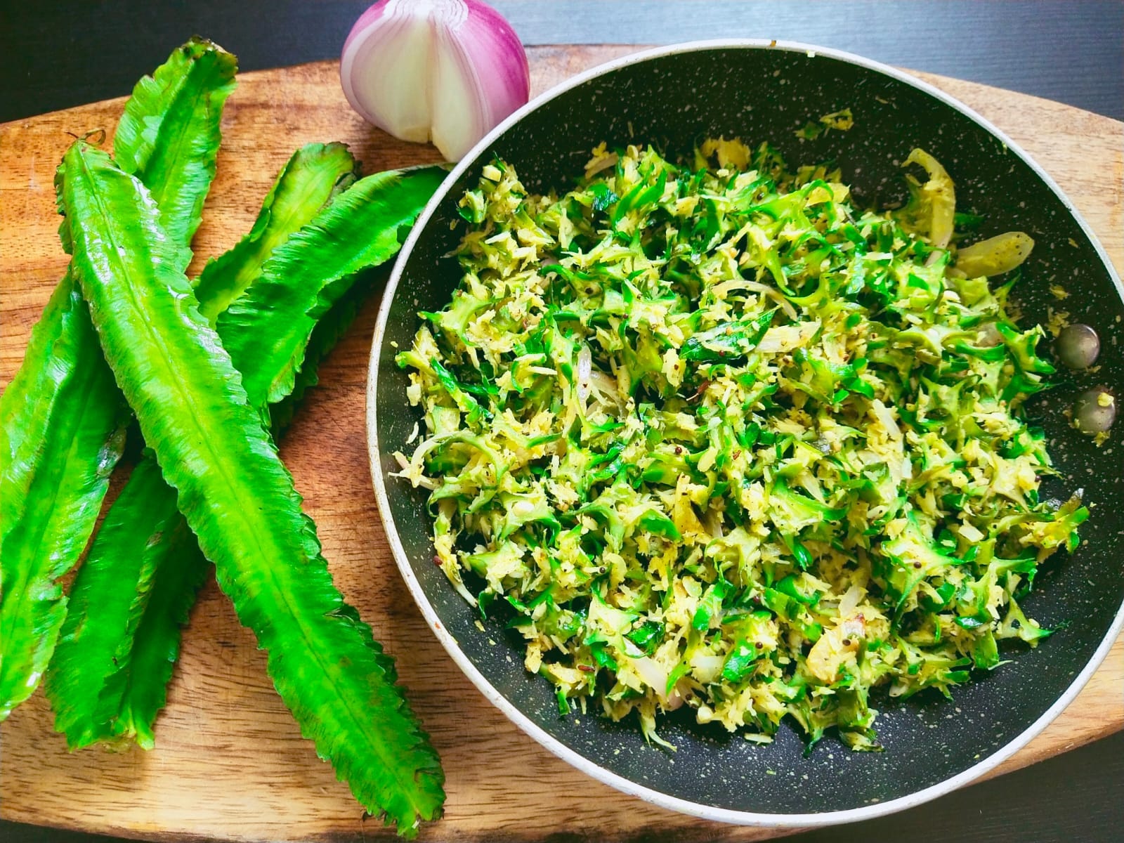 Tasty, Crunchy Winged Beans Mallum | by Pulani Jayasena, BTech(sp ...