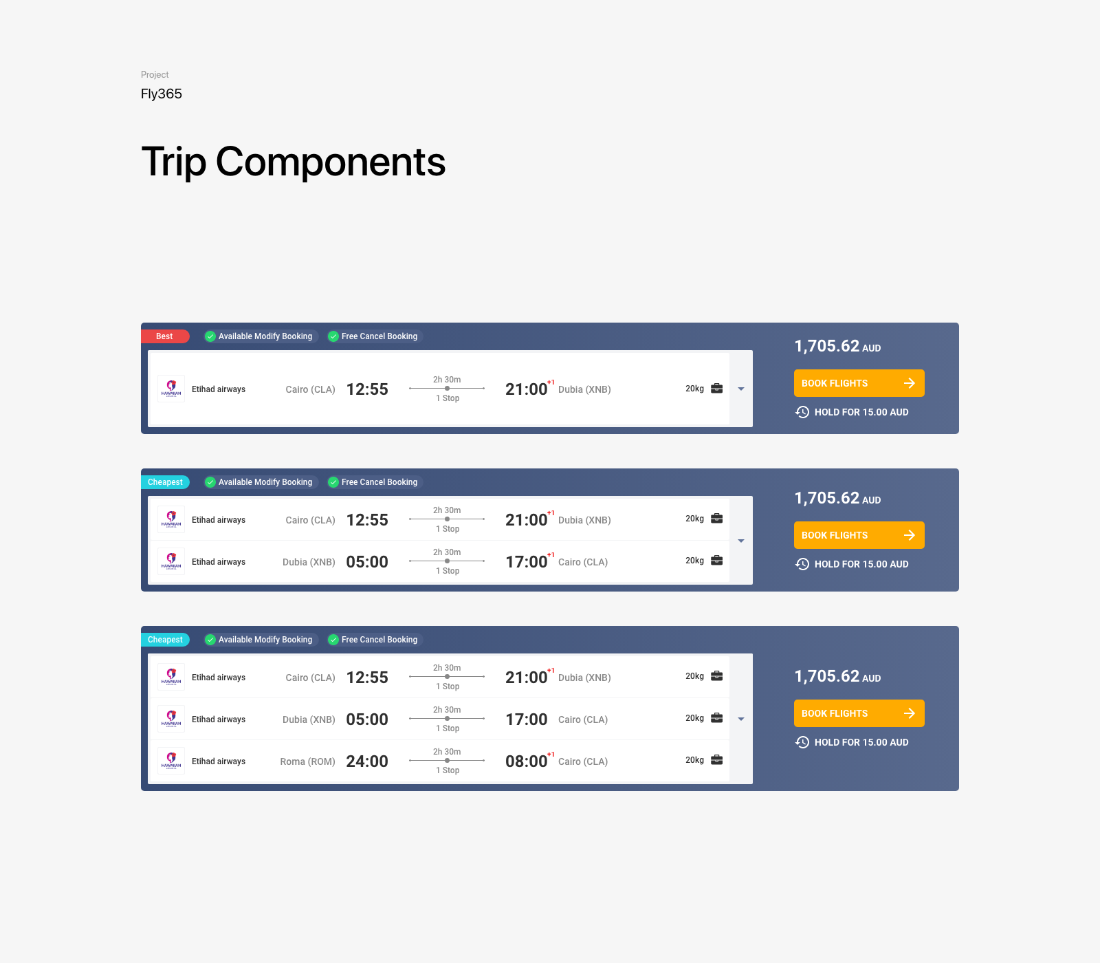 Improving flights booking experience case study | by Eslam. | Muzli ...