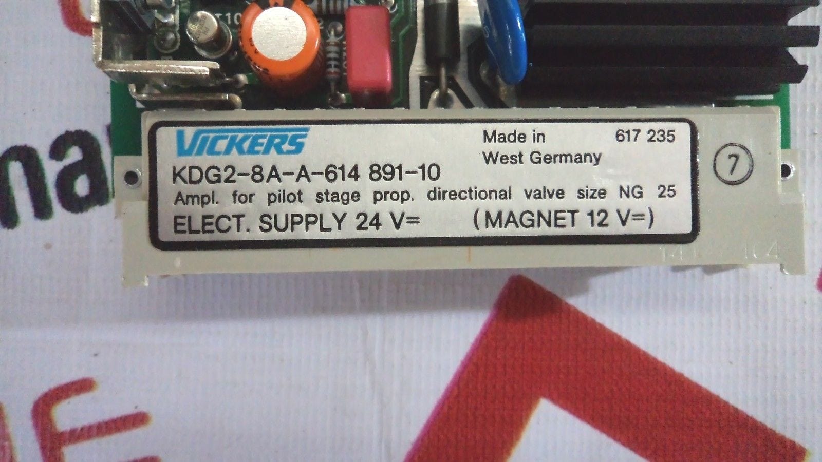 Vickers KDG2 8A A 614891 10 Amplifier Card KDG28AA61489110 | by Aeliya ...