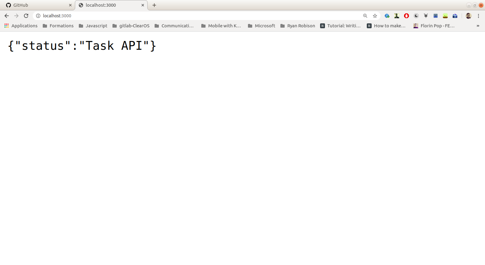 Building an API With Node.js. With the Node.js environment installed ...