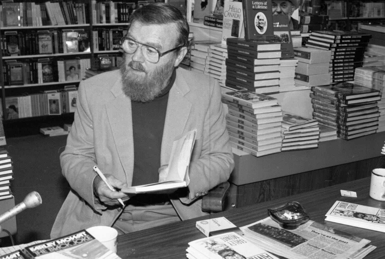 Farley Mowat, Canadian Author and Environmentalist | by Shadows Pub ...