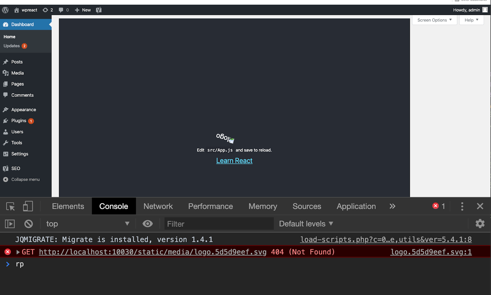 WordPress + Create React App Integration | by Ben Broide | The Startup ...