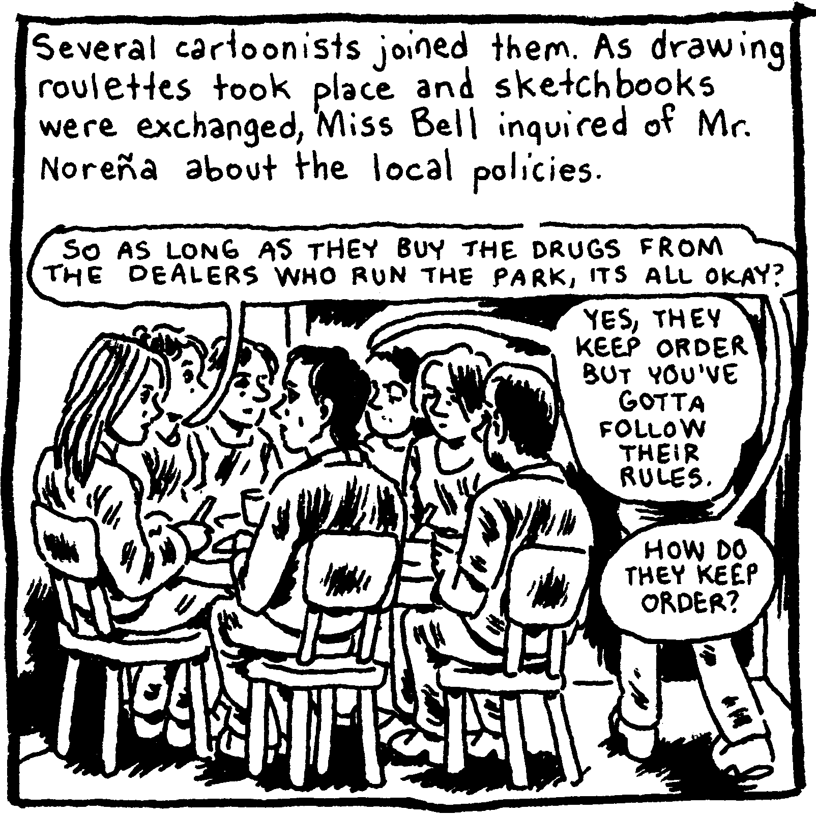 Drawing and Drug Lords. Part Five of the Colombia Diaries | by The Nib ...