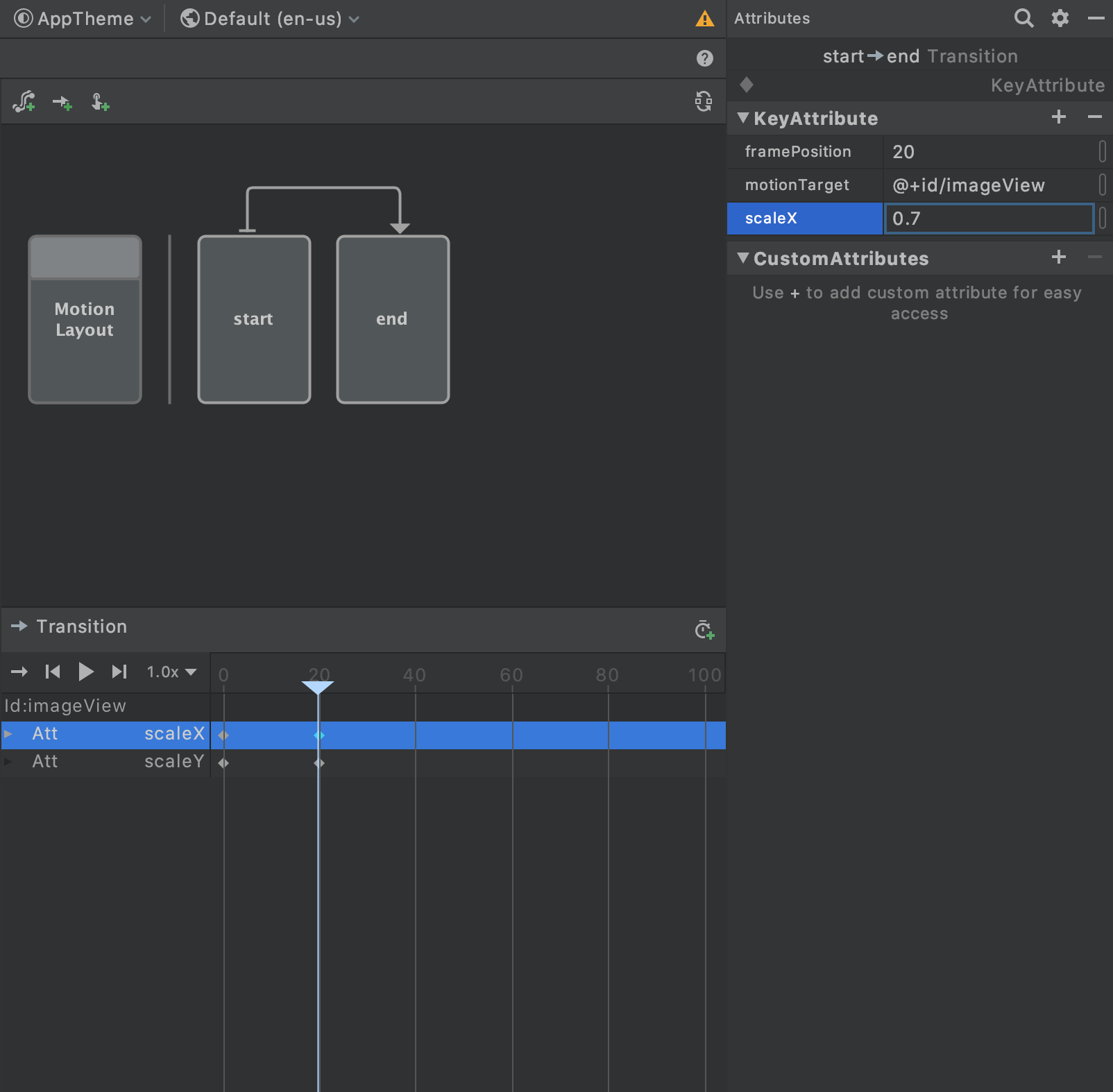 Android MotionLayout: Creating the Twitter splash screen in the ...