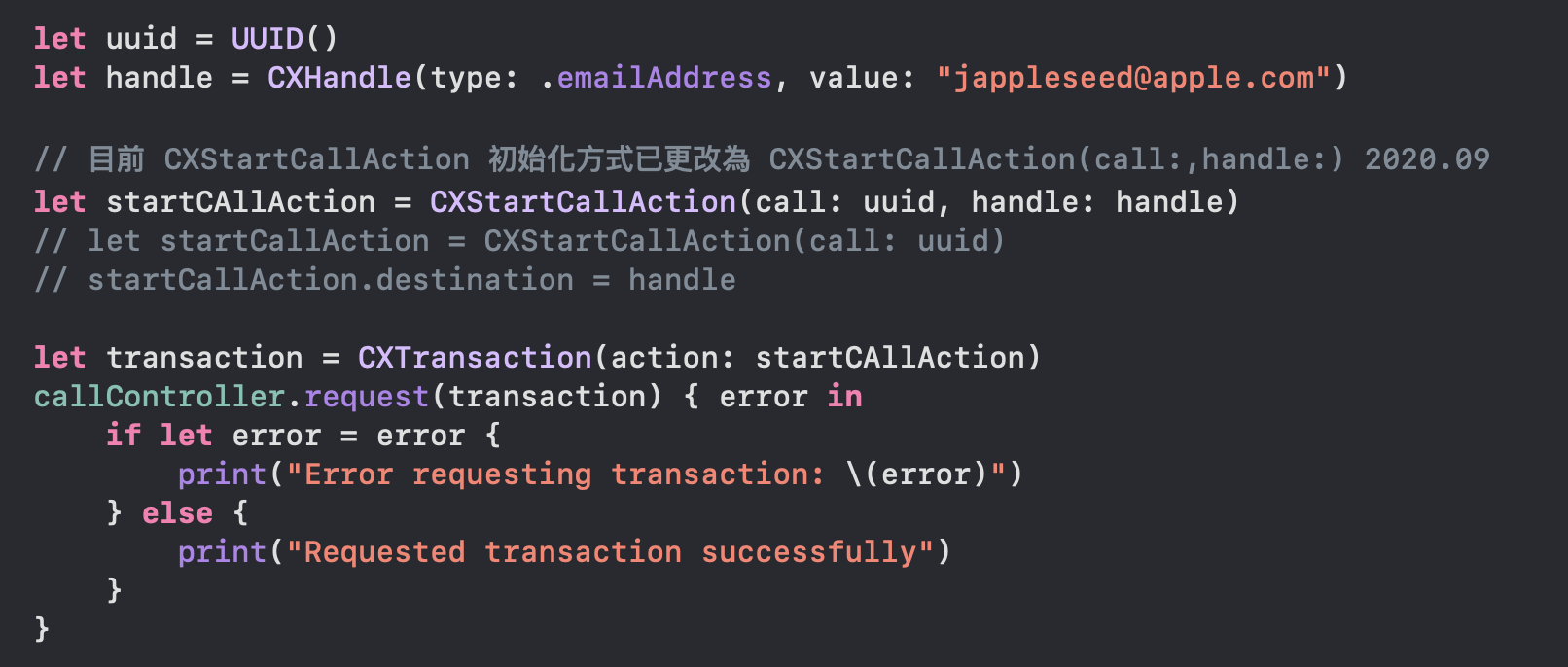 Swift — 說說 CallKit. 顯示應用的 VoIP 服務的系統通話… | by Jeremy Xue | Jeremy Xue ‘s Blog | Medium