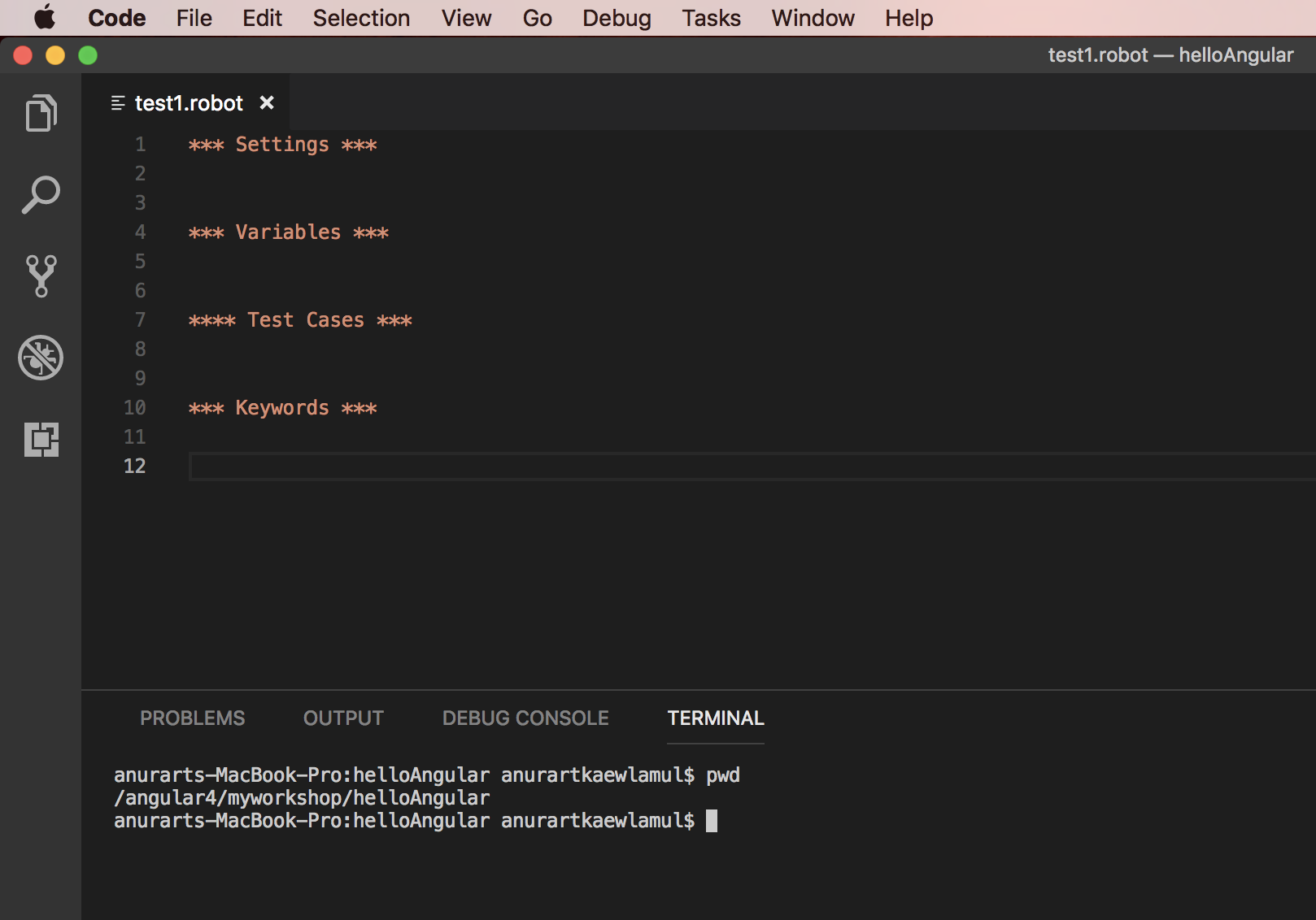 start robot framework check login step | by อนุราช แก้วละมุล | Medium