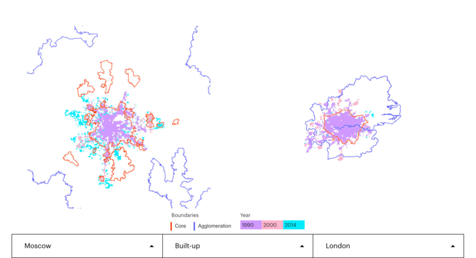 The Age of urban agglomerations. Urbica carried out research for the ...