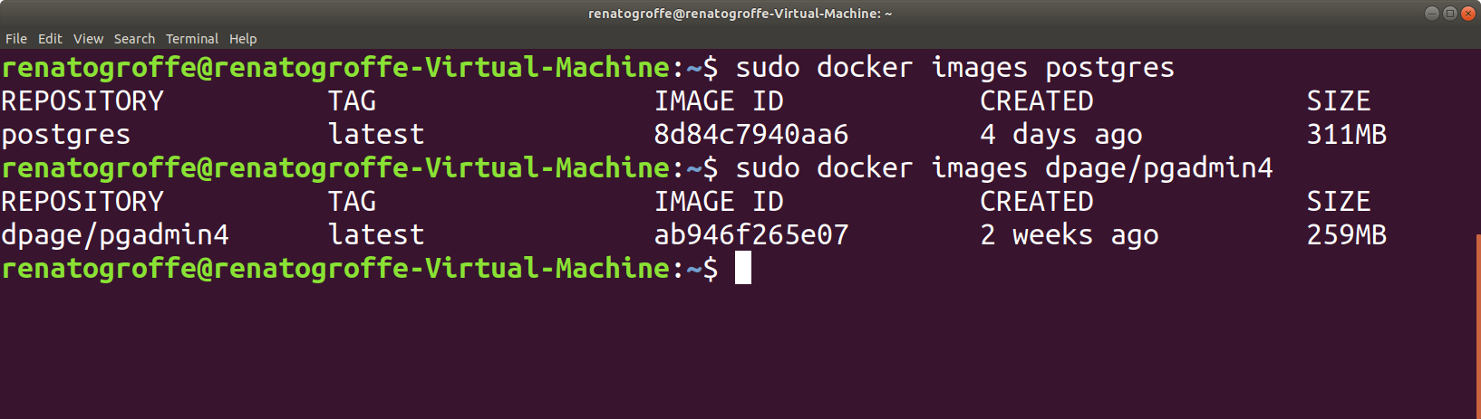 Postgresql Docker Executando Uma Instância E O Pgadmin 4 A Partir De Containers By Renato