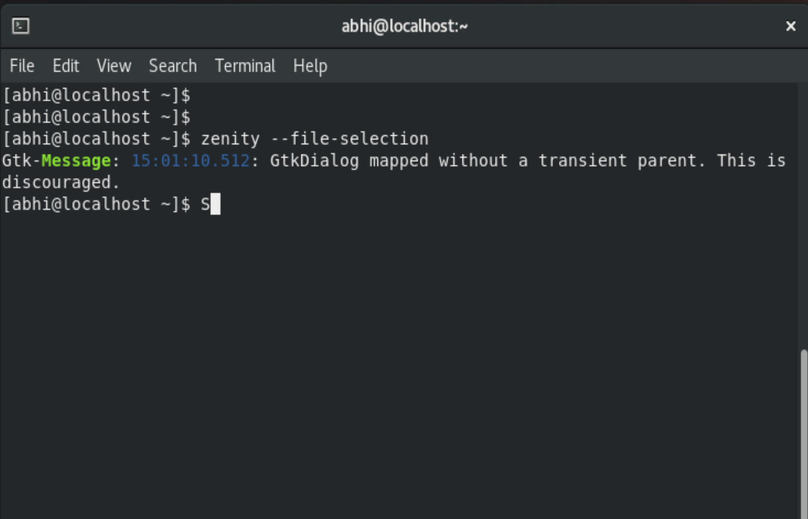 Zenity Command in Linux - Abhishek Oberoi - Medium