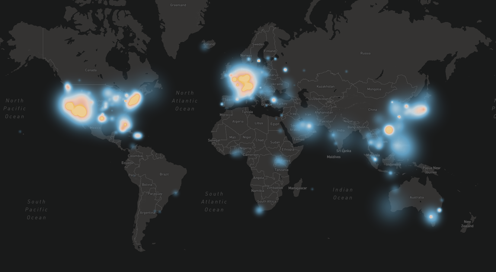 Heat Map Globe
