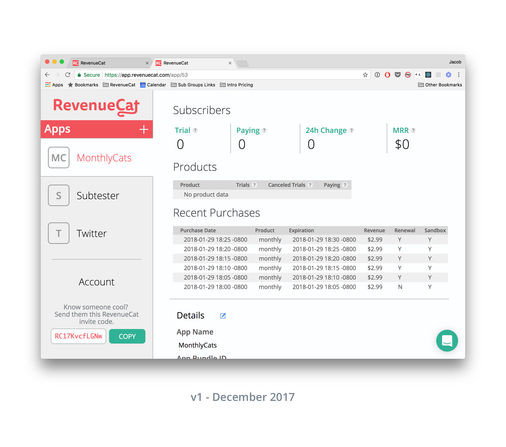 RevenueCat is Open for Business. Six months ago, I wrote about the ...