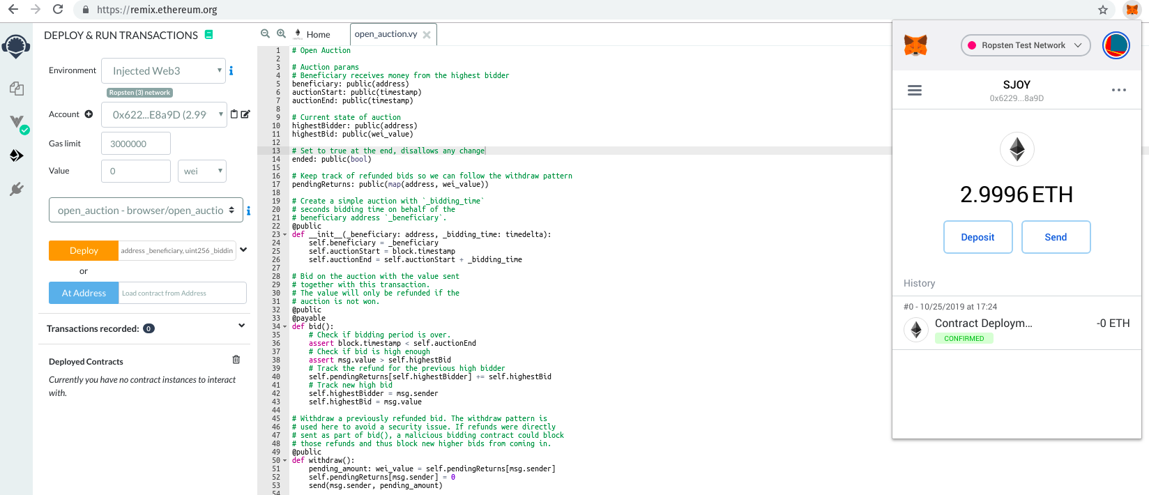 Coding a Smart World — Introduction to Vyper Language
