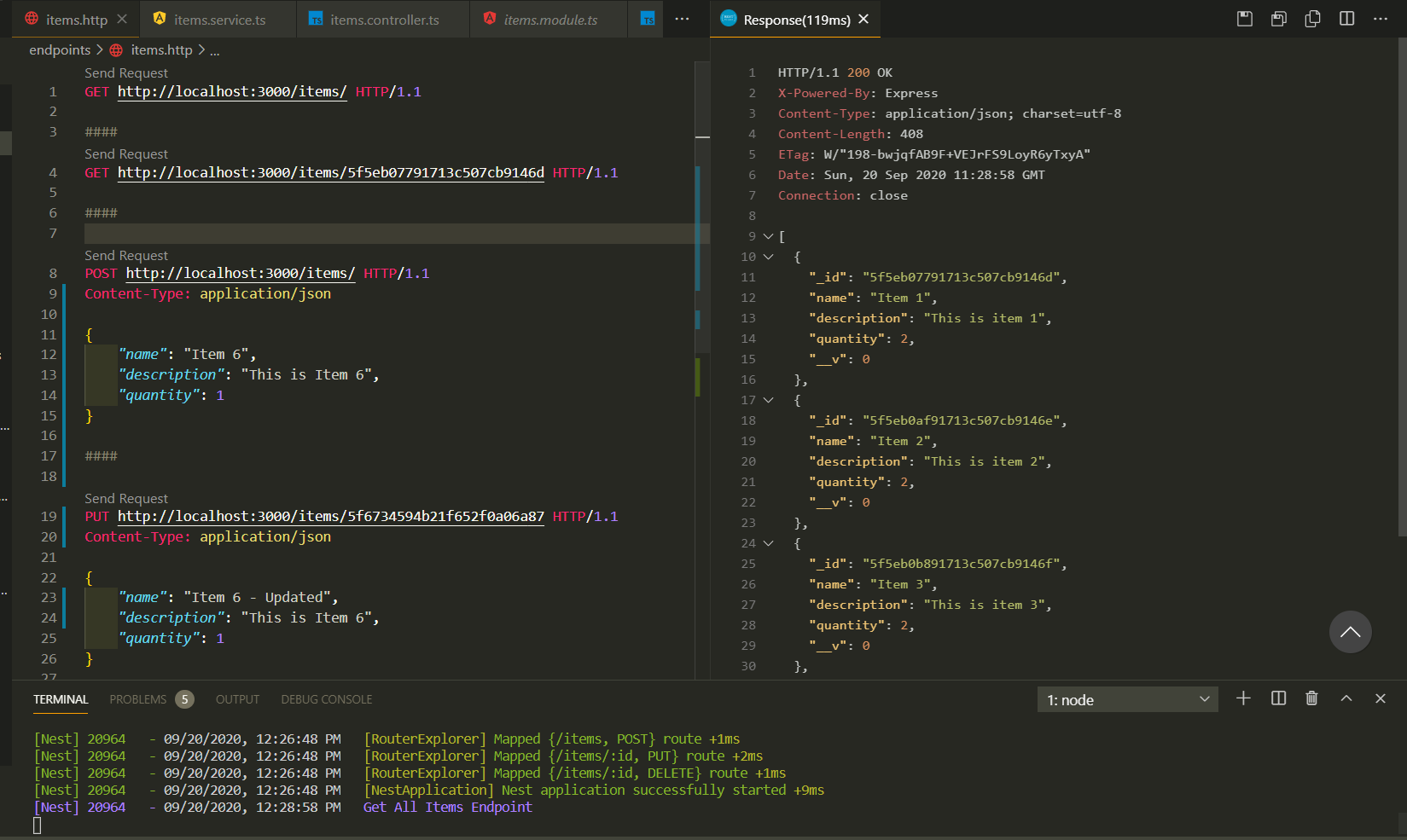 Build a REST API from scratch using NestJS | by Rui Coelho | Medium