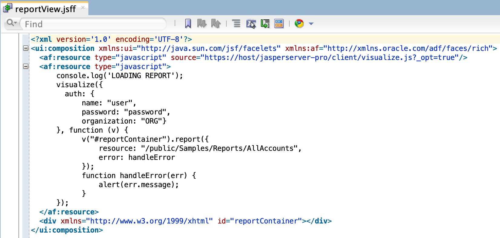 Oracle ADF + Jasper Visualize.js = Awesome | by Andrej Baranovskij ...