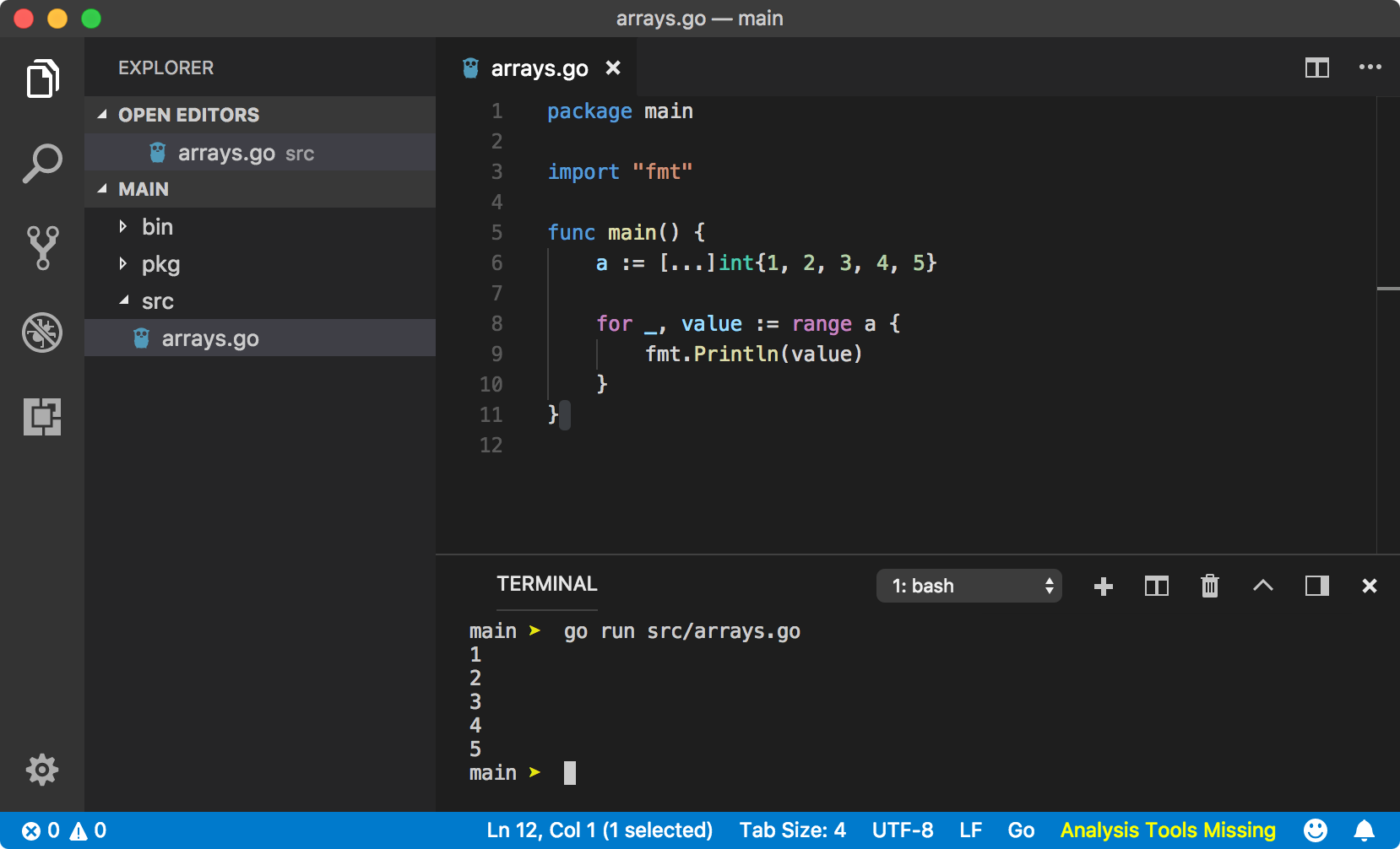 The anatomy of Arrays in Go. An array is a container that holds… | by ...