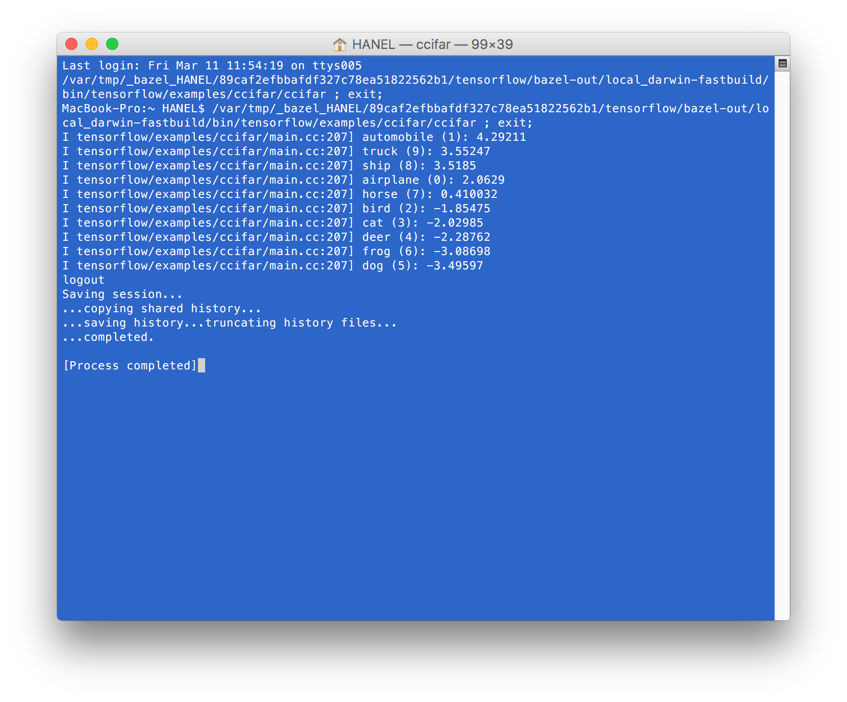 Exporting Trained Tensorflow Models To C The Right Way