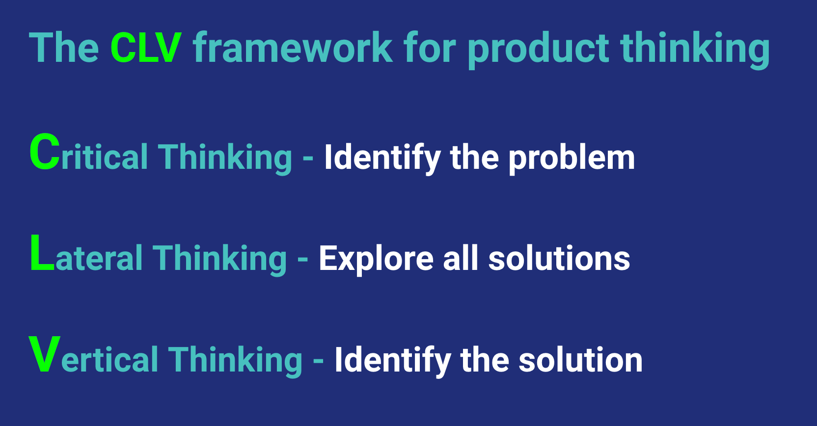 Three components of Product Thinking | by Saujanya Shrivastava ...