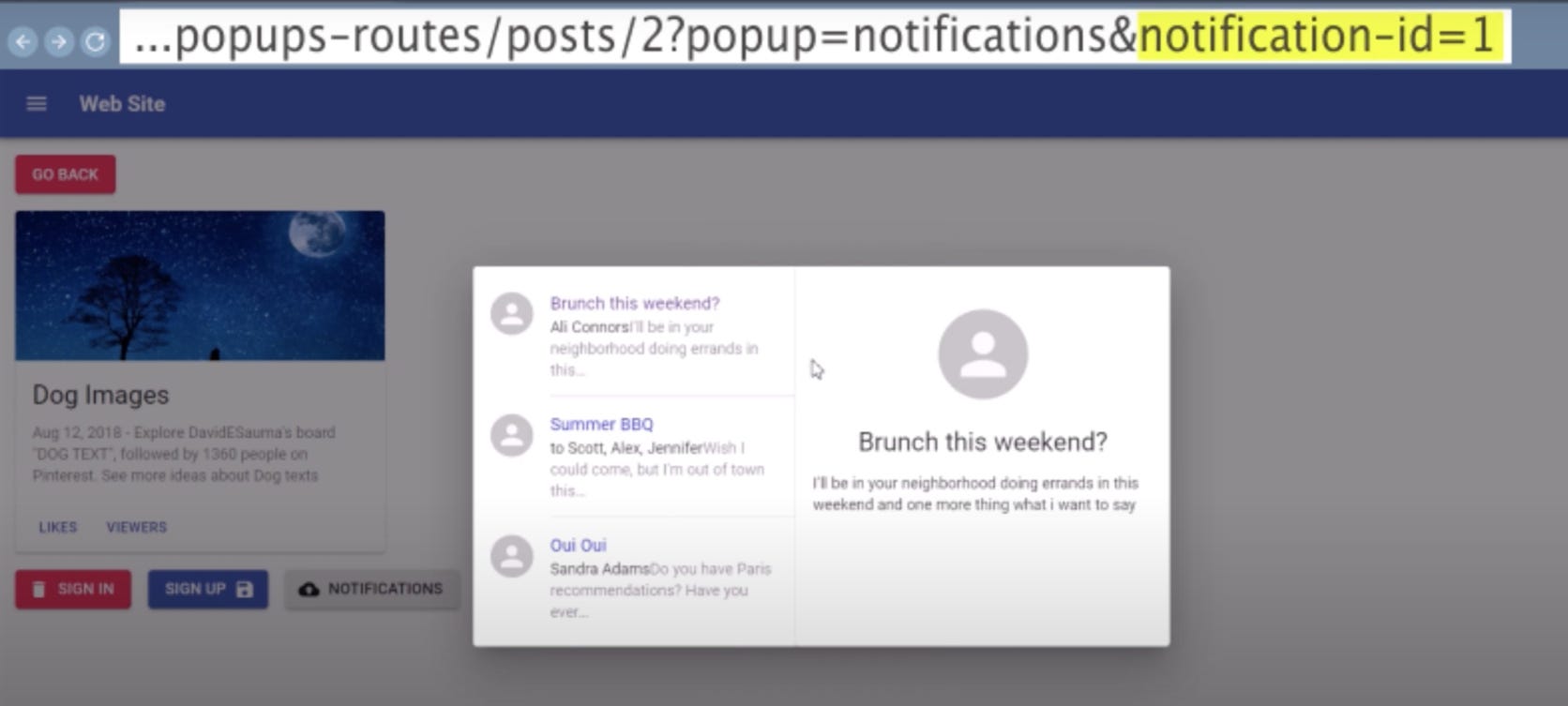 Managing pop-ups using react-router | by IT’s Bruise | Medium