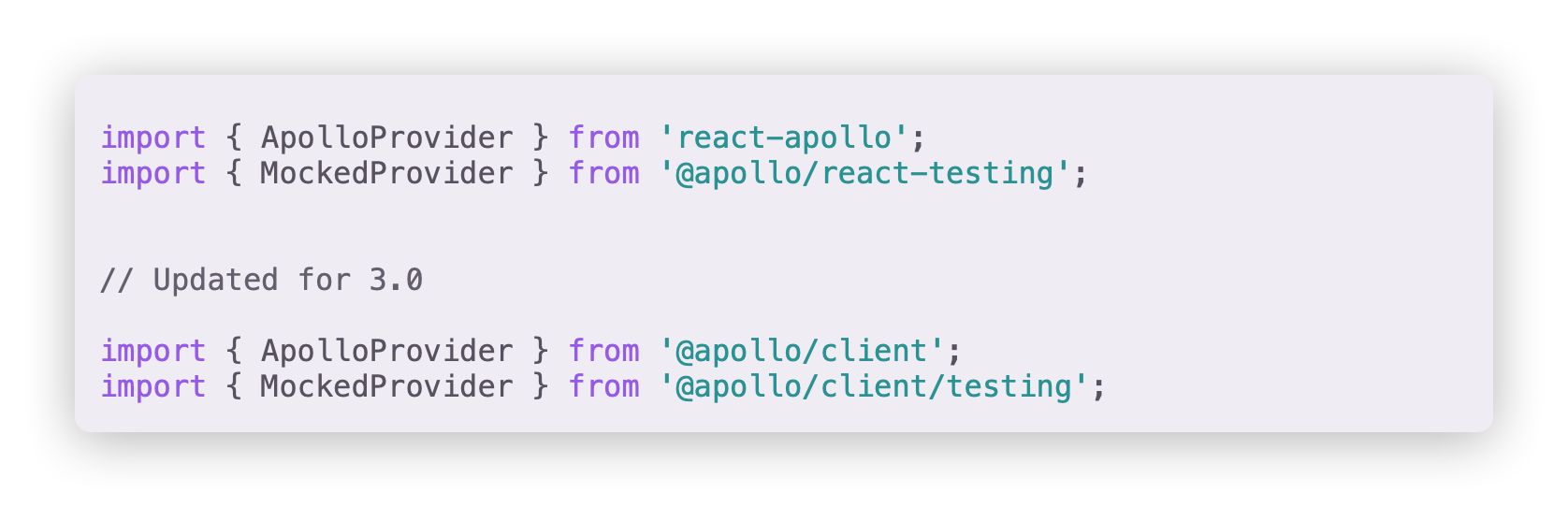 Apollo Client 3. A few days ago, Apollo announced a… | by Lexi Smith | Catch | Medium