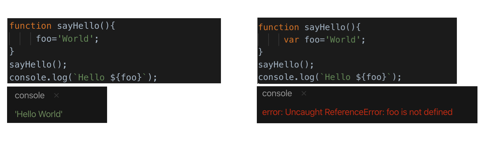Neden ? var → let, const. Javascript var değişkenden neden… | by Onur ...