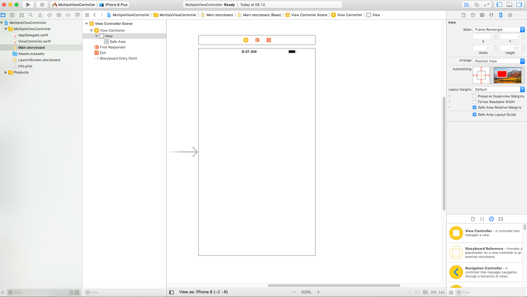 Multiple ViewController in Swift 4 (Part 1) | by Ali Agus | Nusanet Developers | Medium