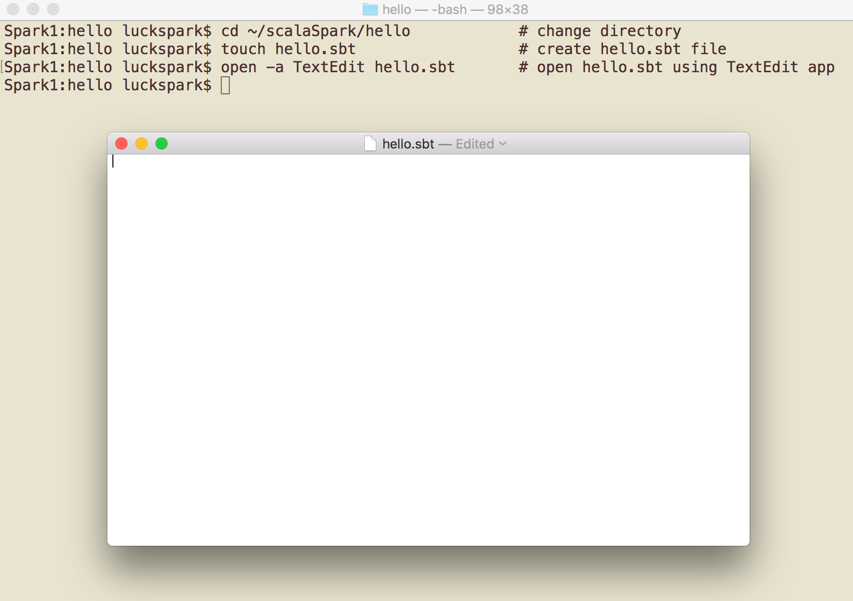 Spark Tutorial — Hello World This Tutorial Will Guide You To Write By Luck Charoenwatana