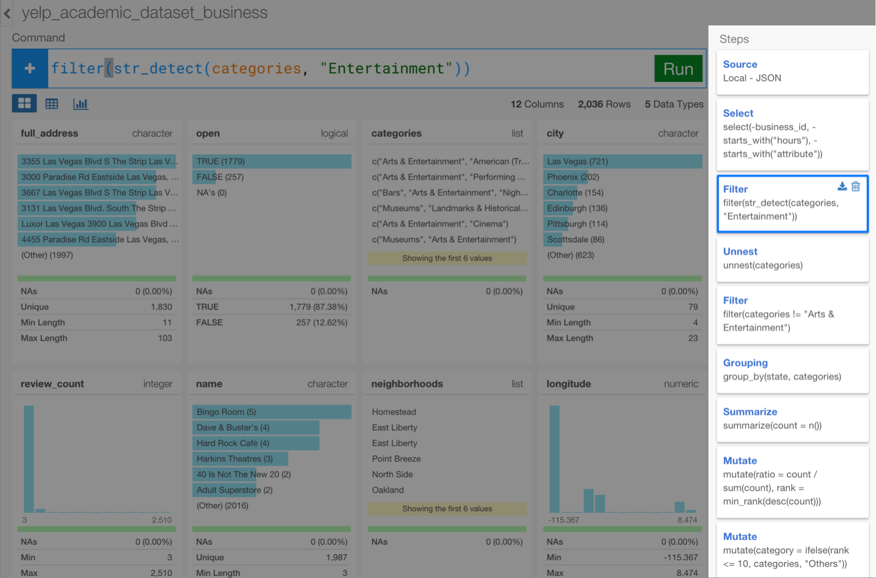 Introducing Exploratory Desktop — UI for R | by Kan Nishida | learn data science