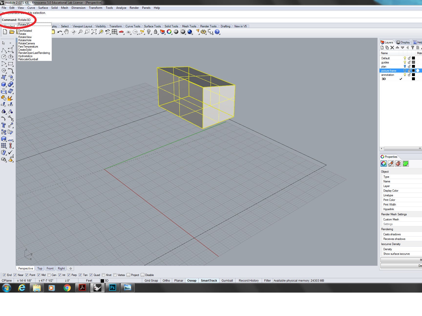 Creating and operating 3D solid objects in Rhino | by Xulong | DPro | Medium