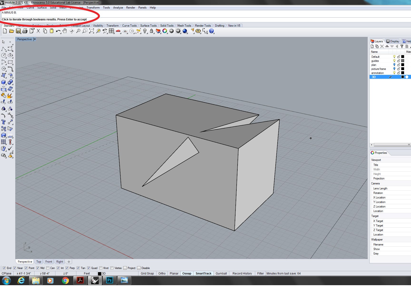 Creating and operating 3D solid objects in Rhino | by Xulong | DPro ...