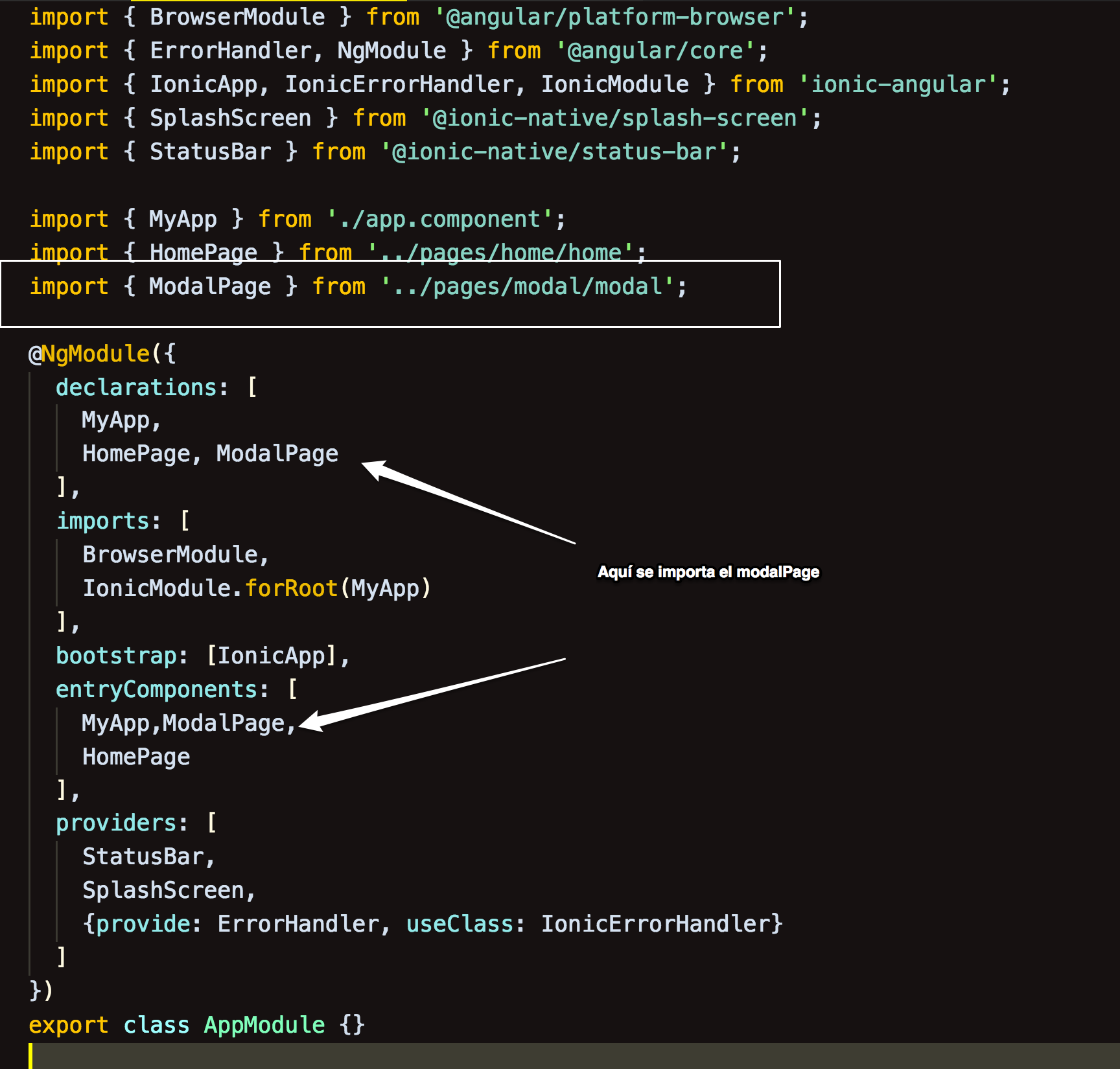 Modals en Ionic 3. ¡Hola! Hoy te mostraré como manipular… | by josephat reyes | Medium