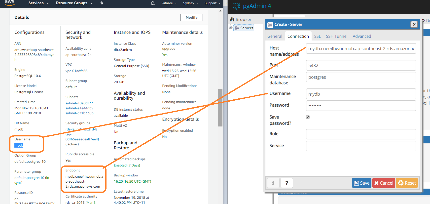 Create Amazon Web Service (AWS) Postgre SQL - Pataree - Medium
