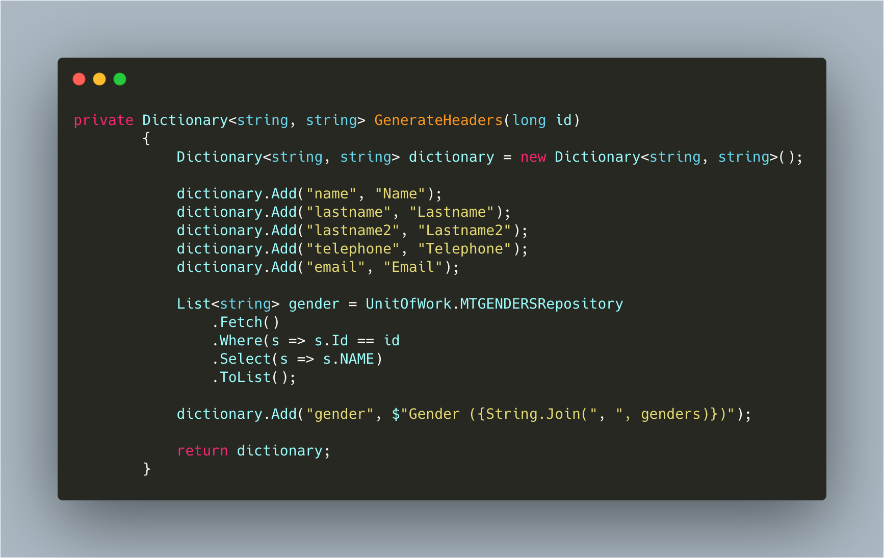 Create and Read CSV headers dynamically | by Pedro López Mareque | Medium