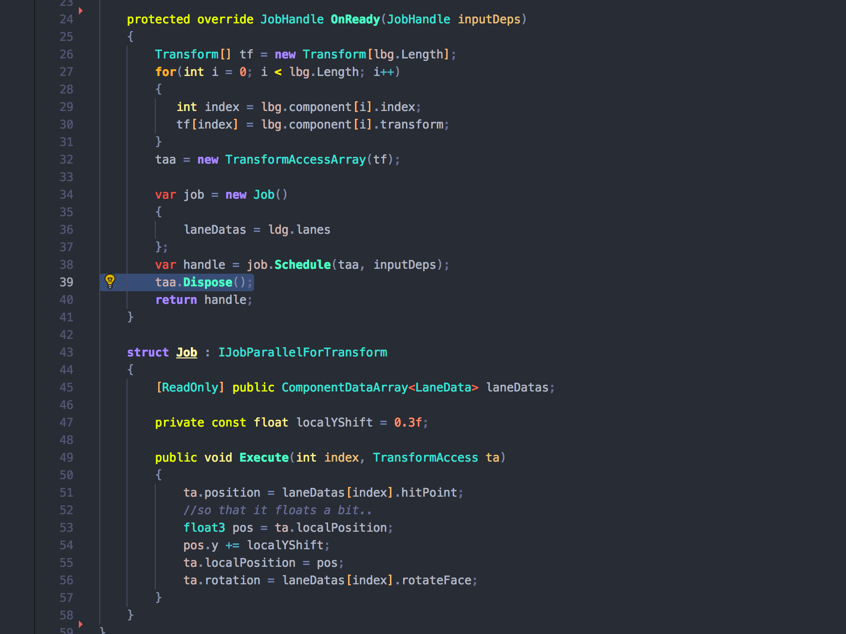 [Unity ECS] How to use TransformAccessArray | by 5argon | Medium