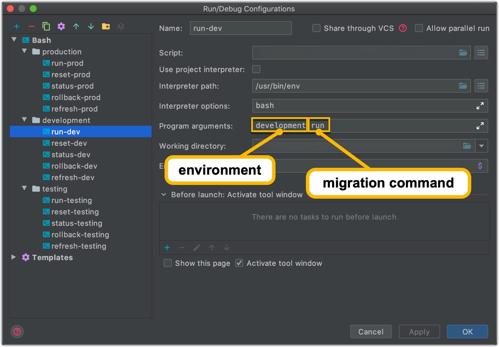 Bash scripts. Create and run in WebStorm | by Artem Diashkin | LITSLINK ...