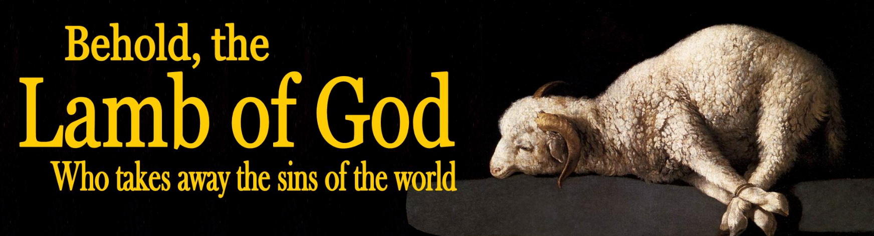 The Lamb of God. by Ed Elliott | by Ed Elliott | Medium