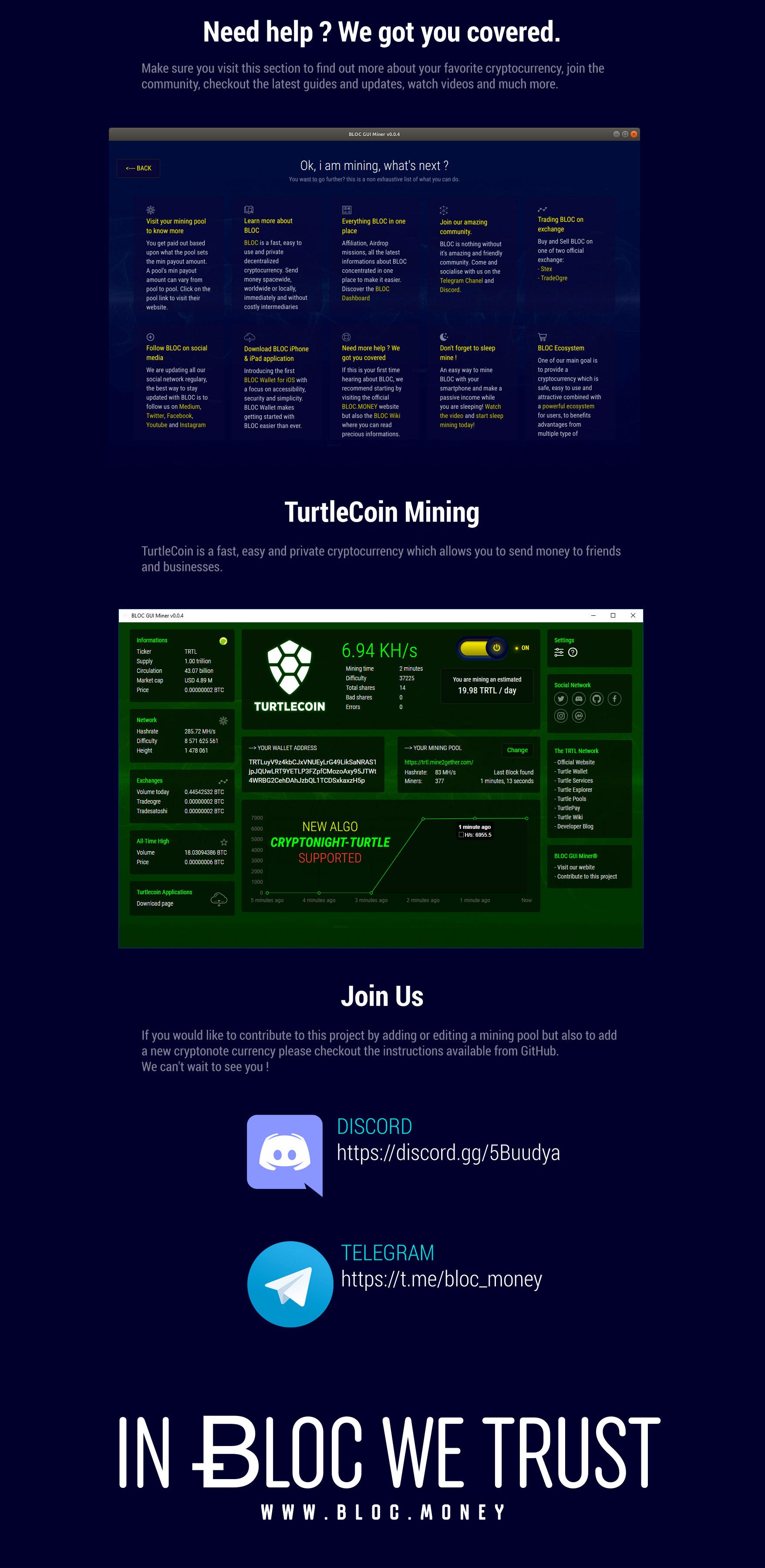 BLOC GUI Miner updated. BLOC GUI Miner is a beautiful, easy to… | by ...