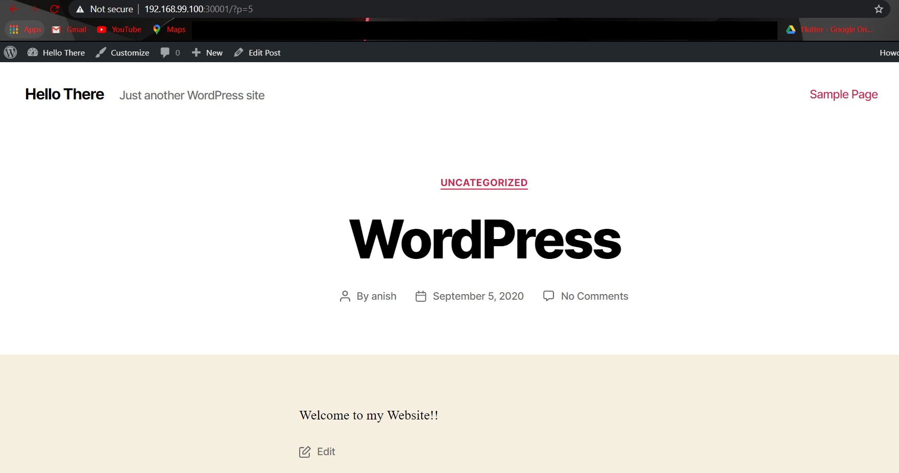 Deploying Wordpress Application On Kubernetes With Aws Rds Using Terraform By Anishkhandelwal