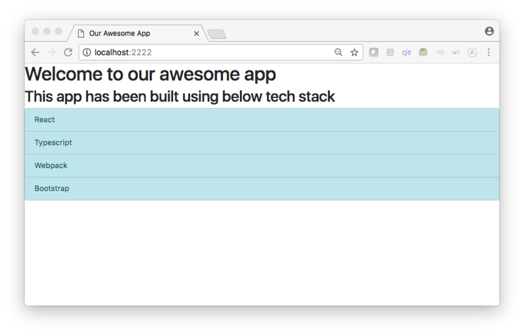 Setting Up A React App With Typescript Bootstrap And