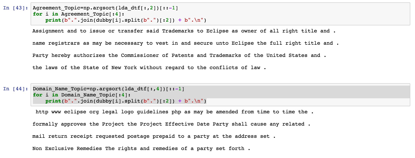 NLP For Topic Modeling & Summarization Of Legal Documents. | by ...