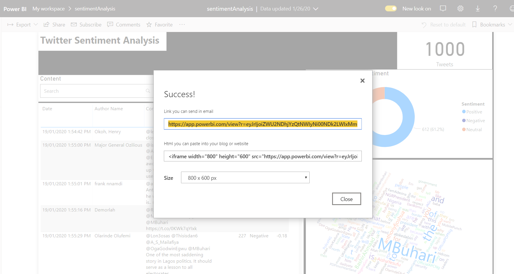 Twitter Sentiment Analysis with Orange + Vader + PowerBI (Part 2)