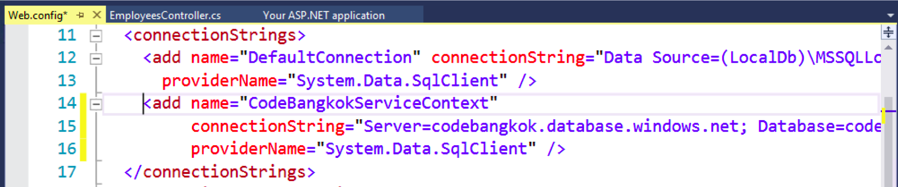 Create A Rest Service Using Aspnet Web Api And Sql Database In Azure App Service