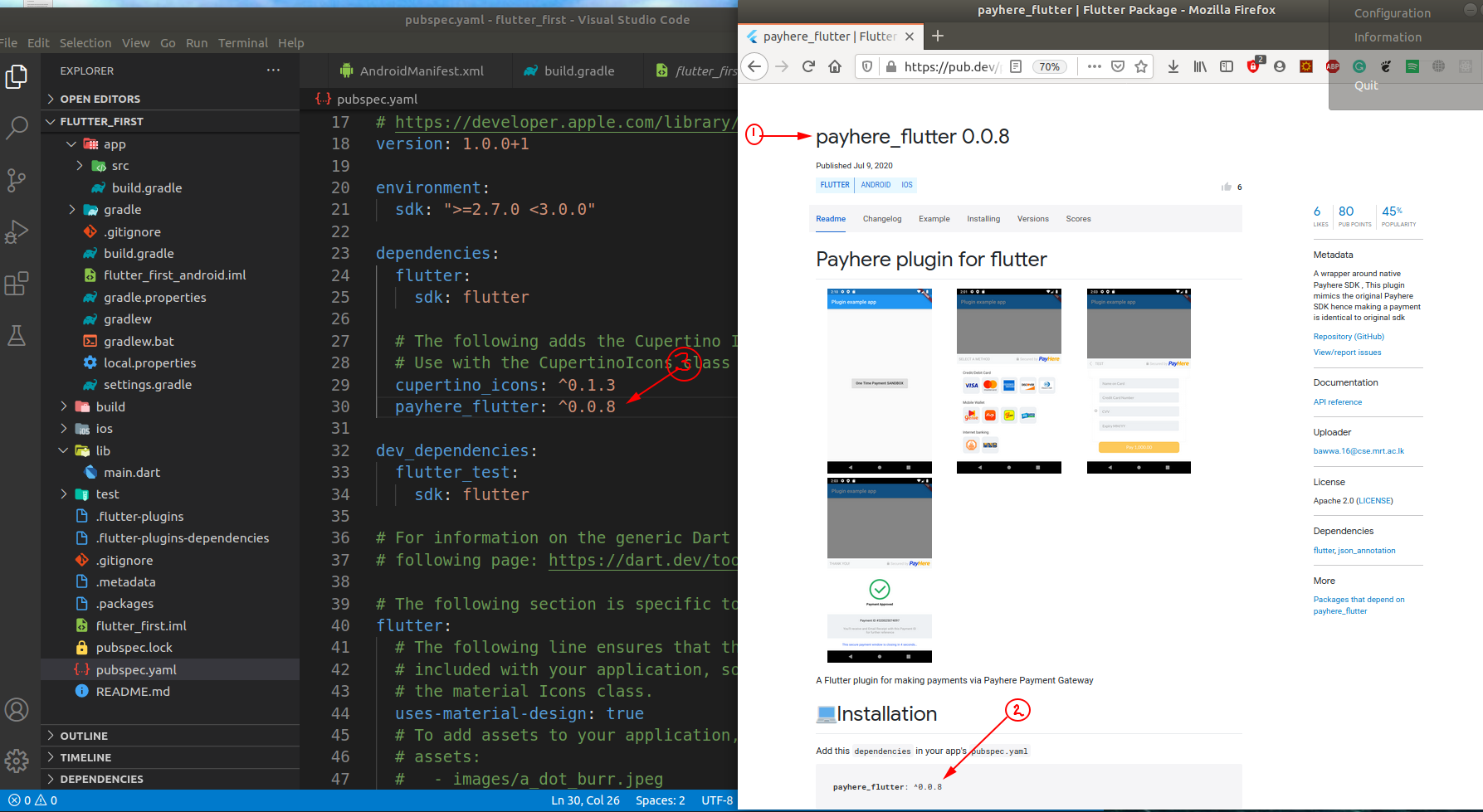 PayHere Flutter Payment Gateway Integration | Android | by Yasas Sandeepa | Flutter Community ...