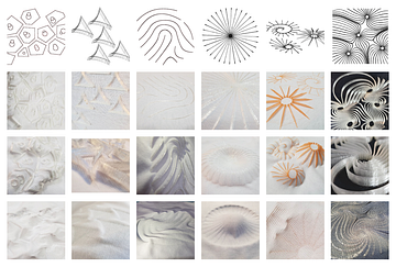 STRUCTURAL 3D PATTERNS. 3D print to drape and manipulate… | by Carolin ...